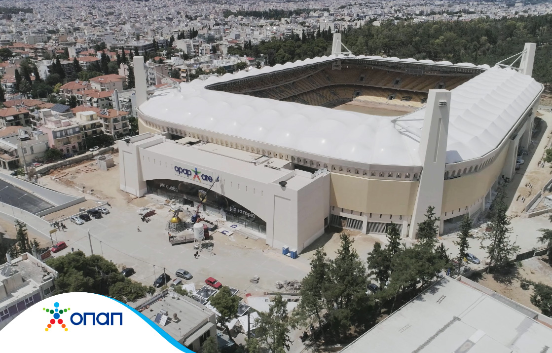 Στην τελική ευθεία οι εργασίες της OPAP ARENA - Κουρδιστό Πορτοκάλι