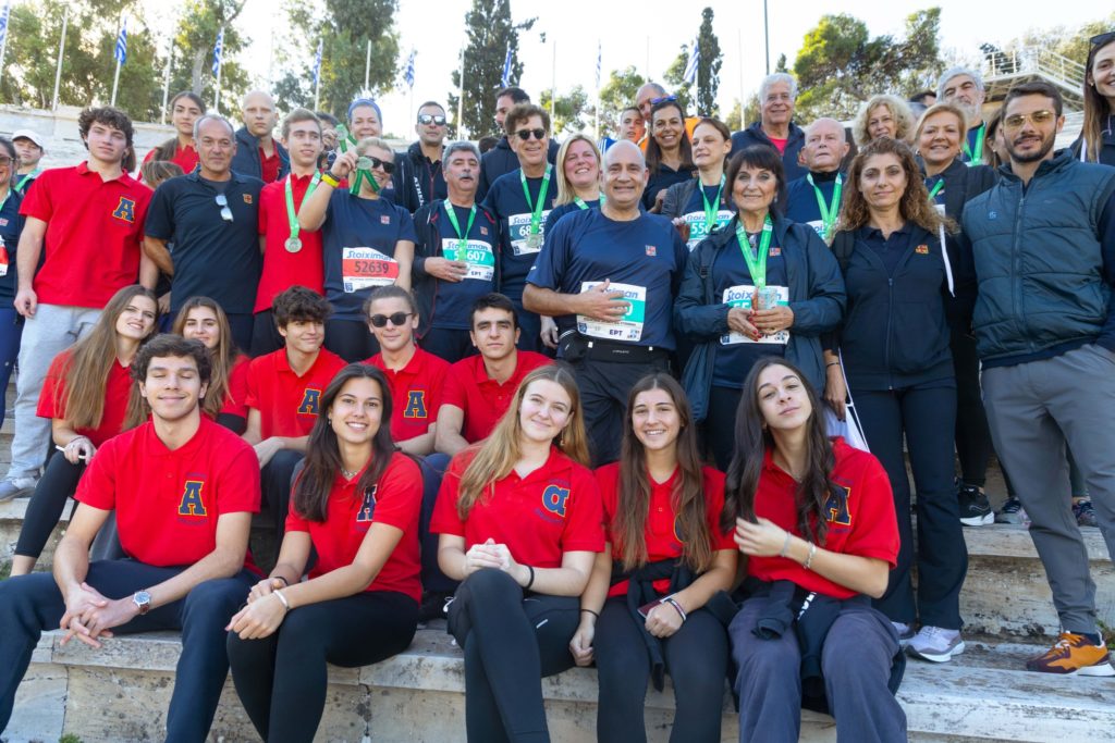 Κολλέγιο Αθηνών> Δυναμικό παρών στον Athens Marathon-The Authentic ...