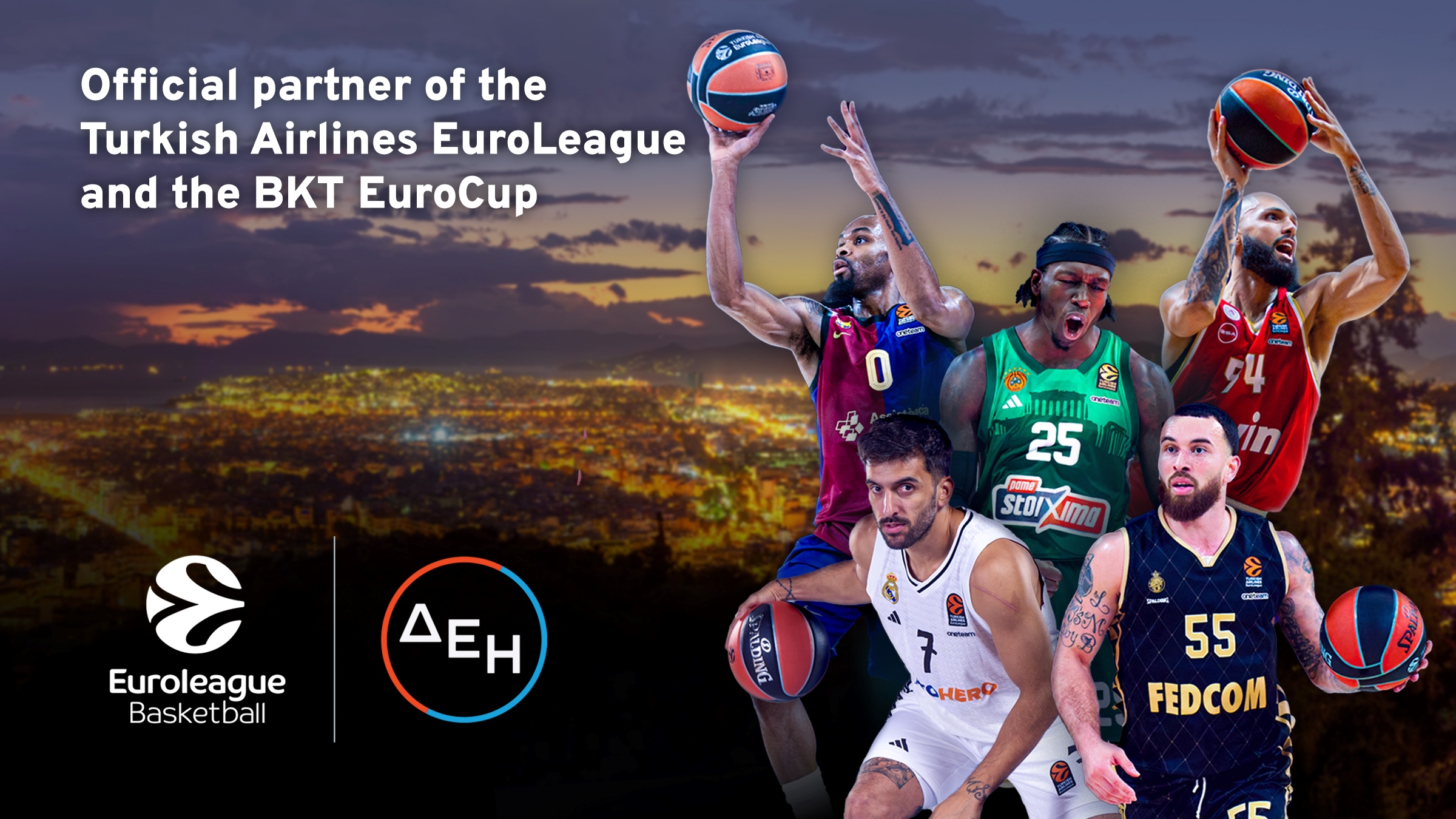 ΔΕΗ και Euroleague Basketball ανακοινώνουν πολυετή συνεργασία ...