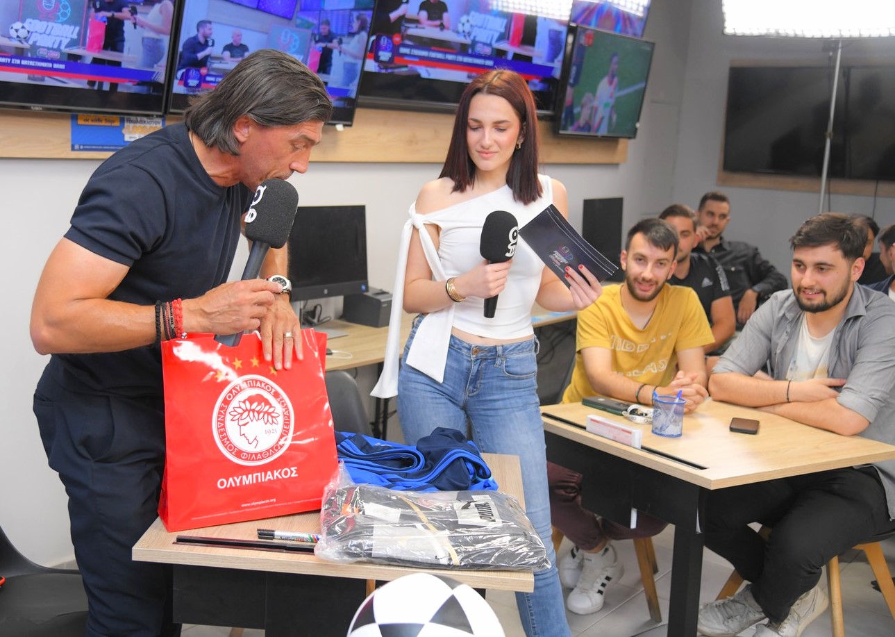 Γιώργος Αμανατίδης και Θανάσης Κολιτσιδάκης στο Πάμε Στοίχημα Football ...